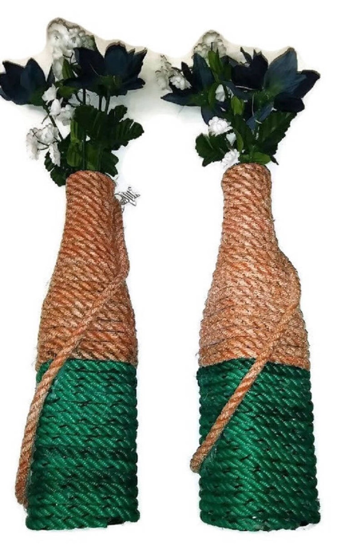 Nautical Flower Vases Decor Made With Reclaimed Lobster Trap - Etsy