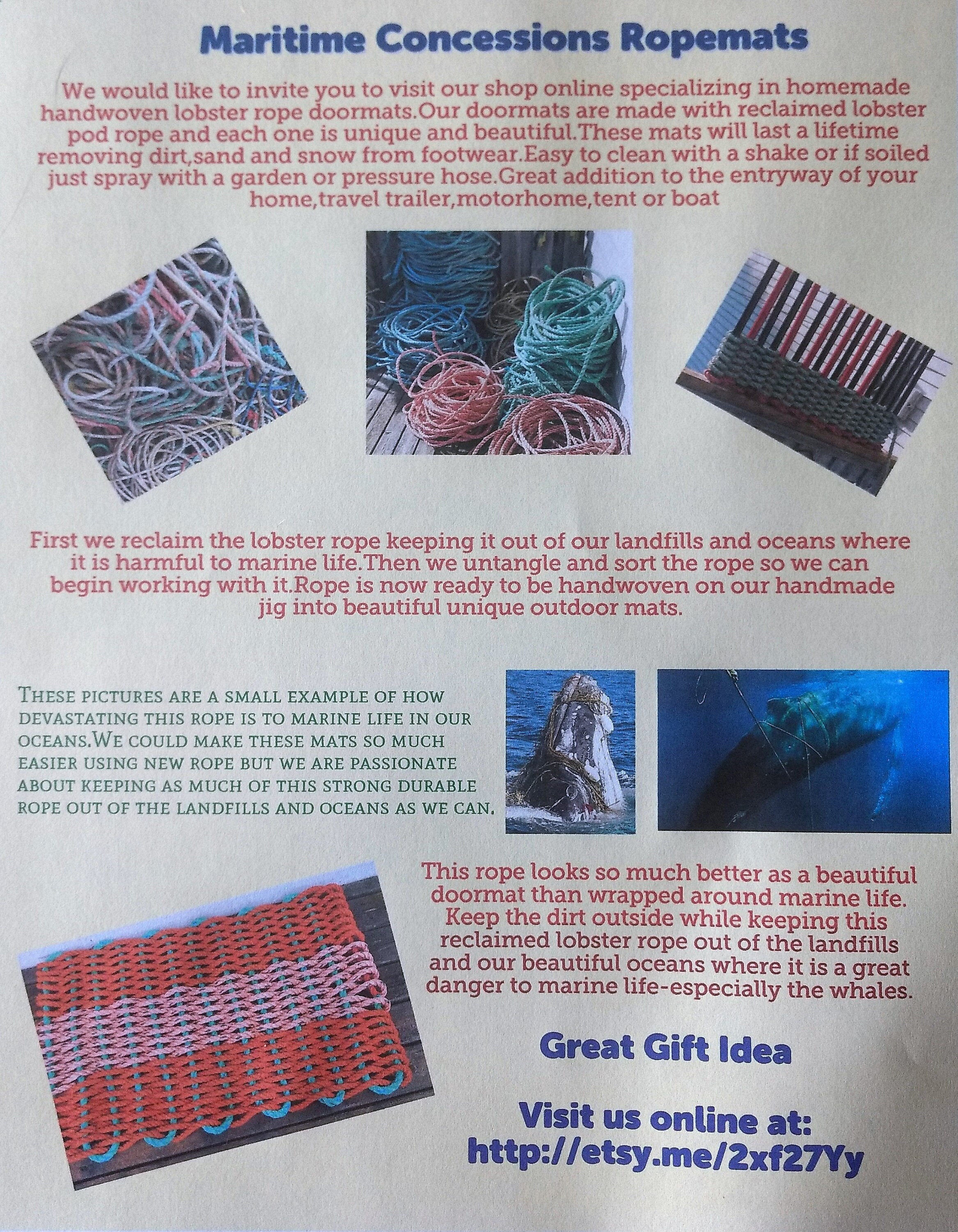 Rope Mat Recycled Lobster Rope Mat Handwoven Doormat Entry Rug - Etsy