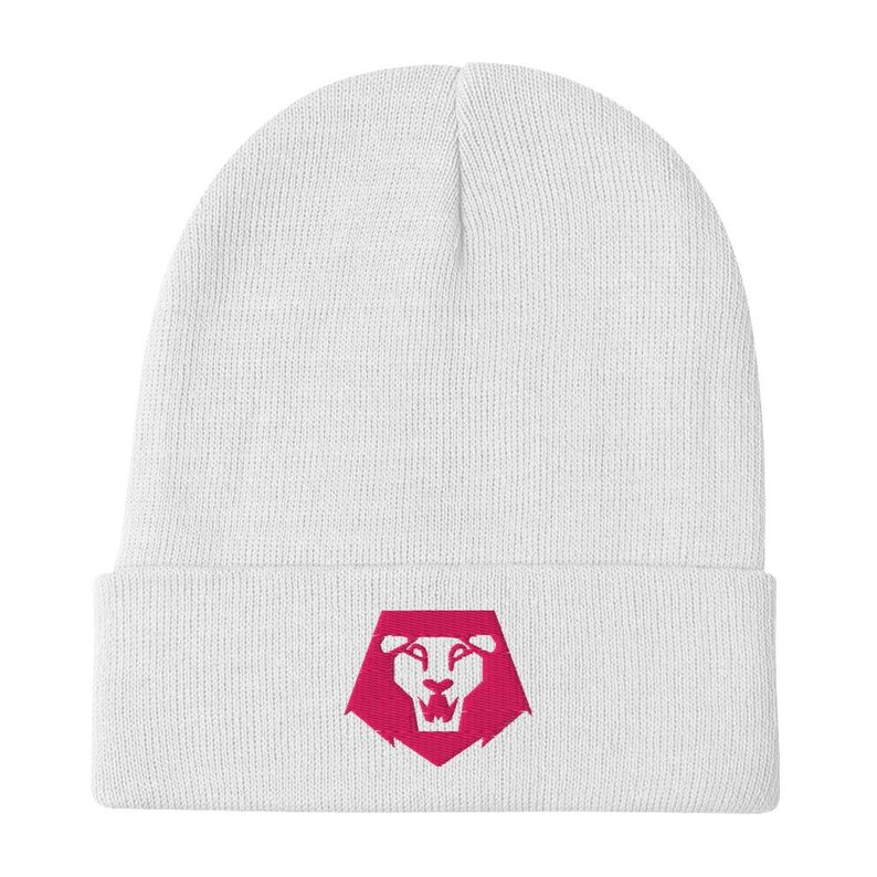 Lion Saja Boys Logo Embroidered Beanie - Etsy