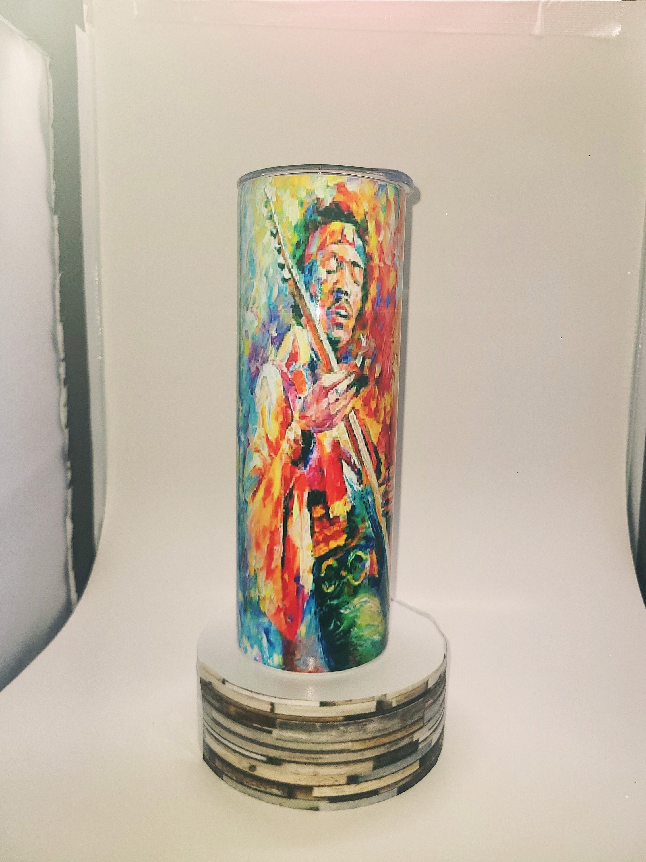 Jimi Hendrix & Eric Clapton Artistic 20 Oz. Hot/cold Tumbler - Etsy