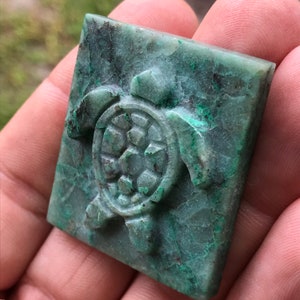 Sea Turtle Stone Carving From Rare Peruvian Quartz only 1 Made - Etsy