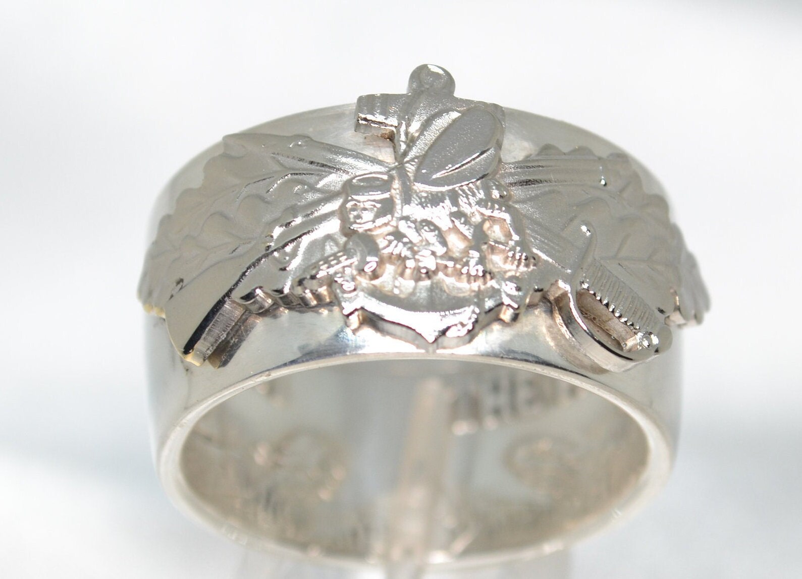 US Navy Combat Seabee Aangeworven Ring | Etsy