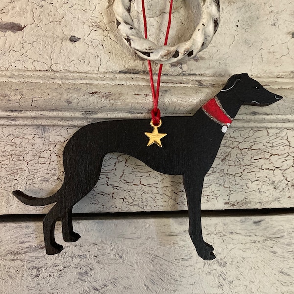 Greyhound Christmas - Etsy