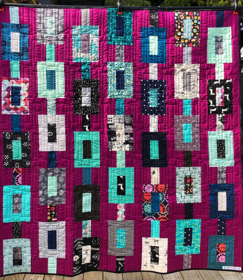 Way off Track Quilt - Etsy