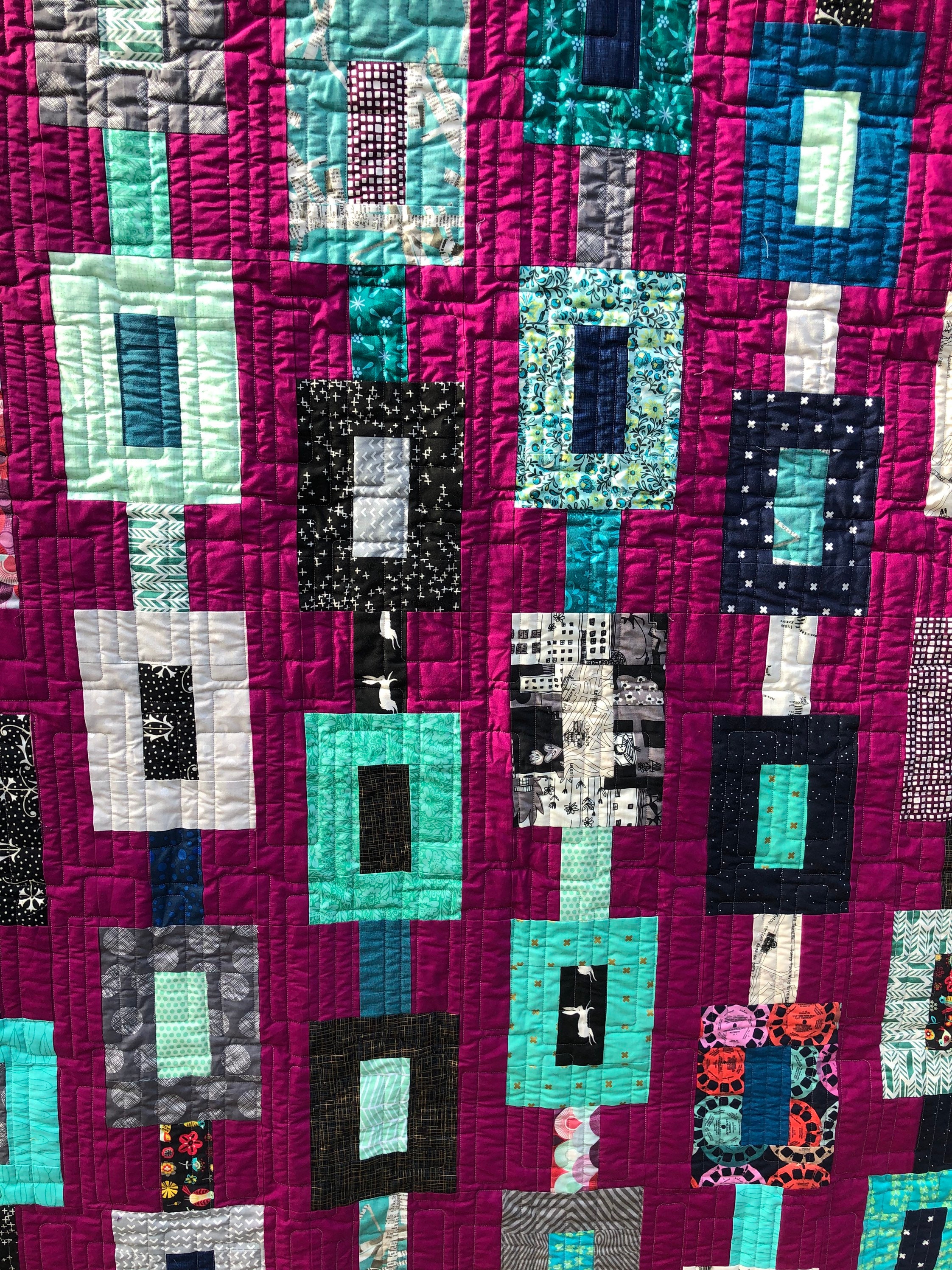 Way off Track Quilt - Etsy