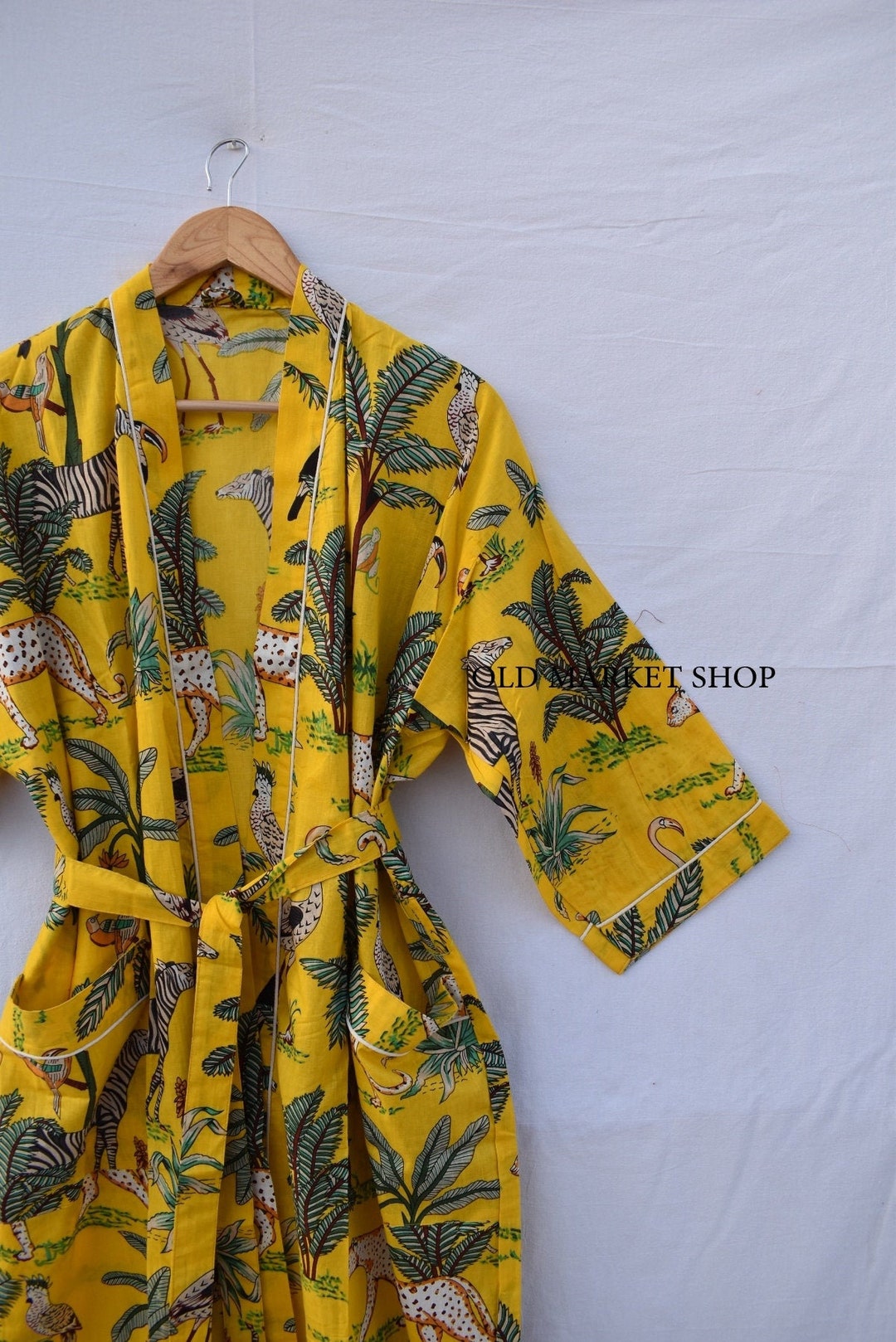 Beautiful Cotton Kimono Butterfly Robes Womens Kimono Robe,womens ...