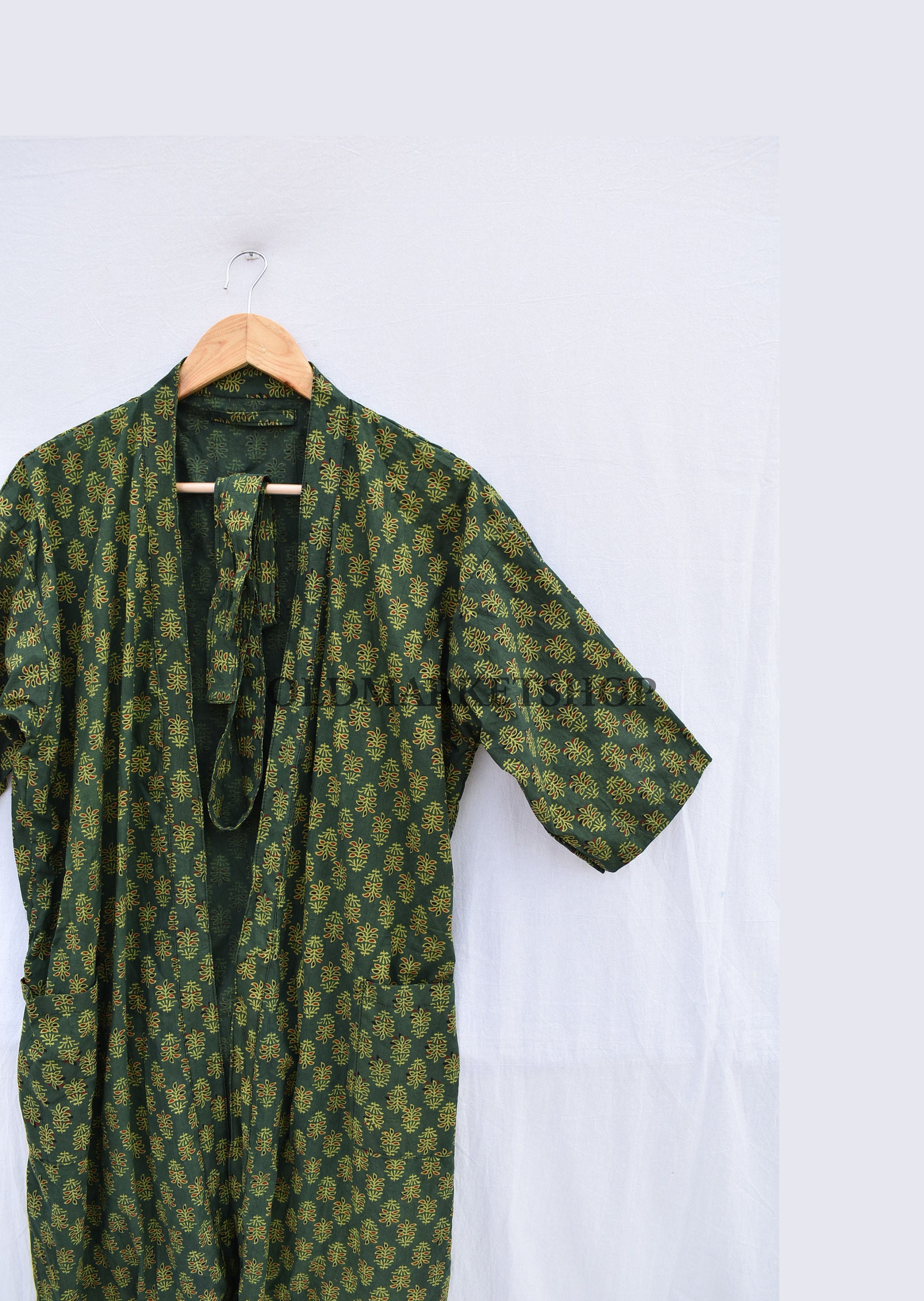 Black Royal Cotton Frida Sleepwear Robes Nightdress Kimono - Etsy