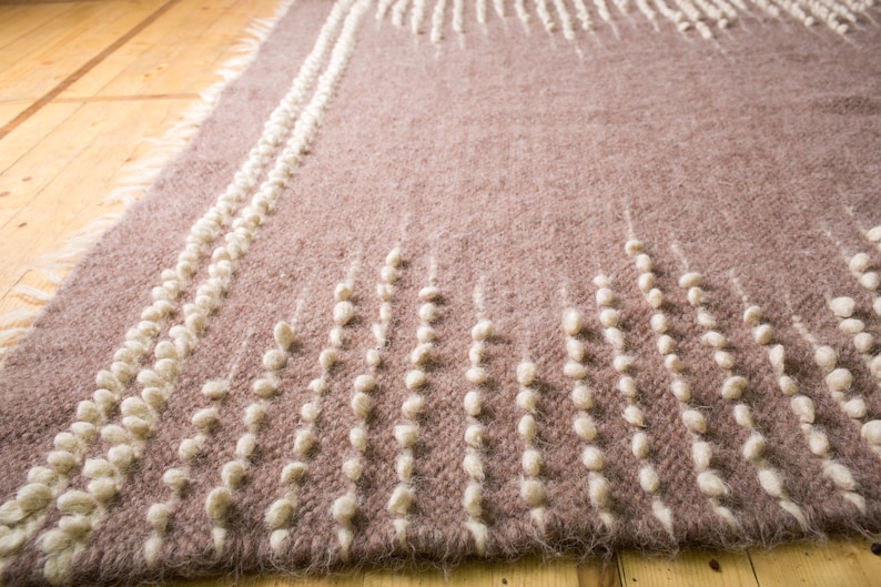 Wool Rug Bedroom Rug Woven Rug Organic Wool Area Rug Hand - Etsy