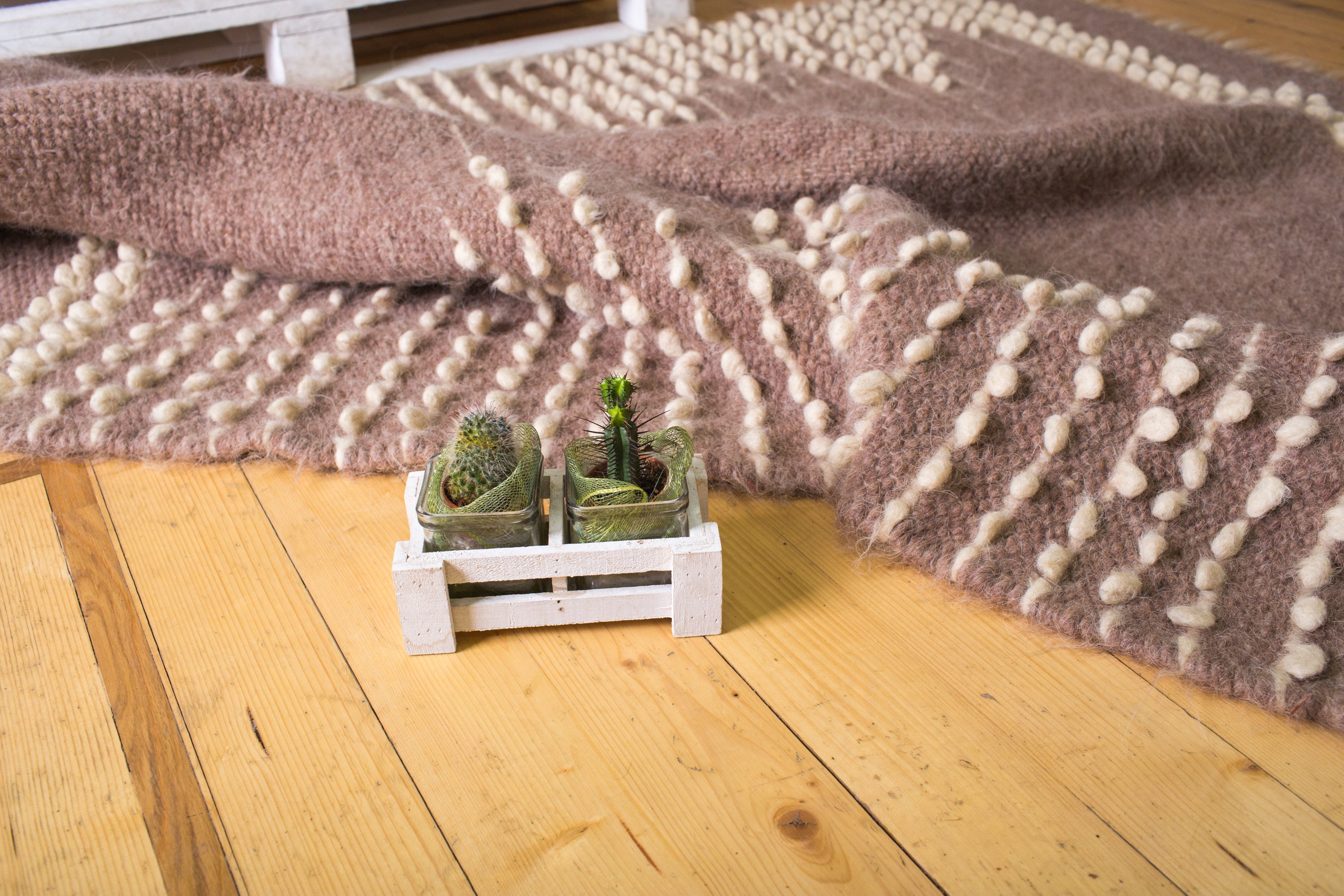 Wool Rug Bedroom Rug Woven Rug Organic Wool Area Rug Hand - Etsy