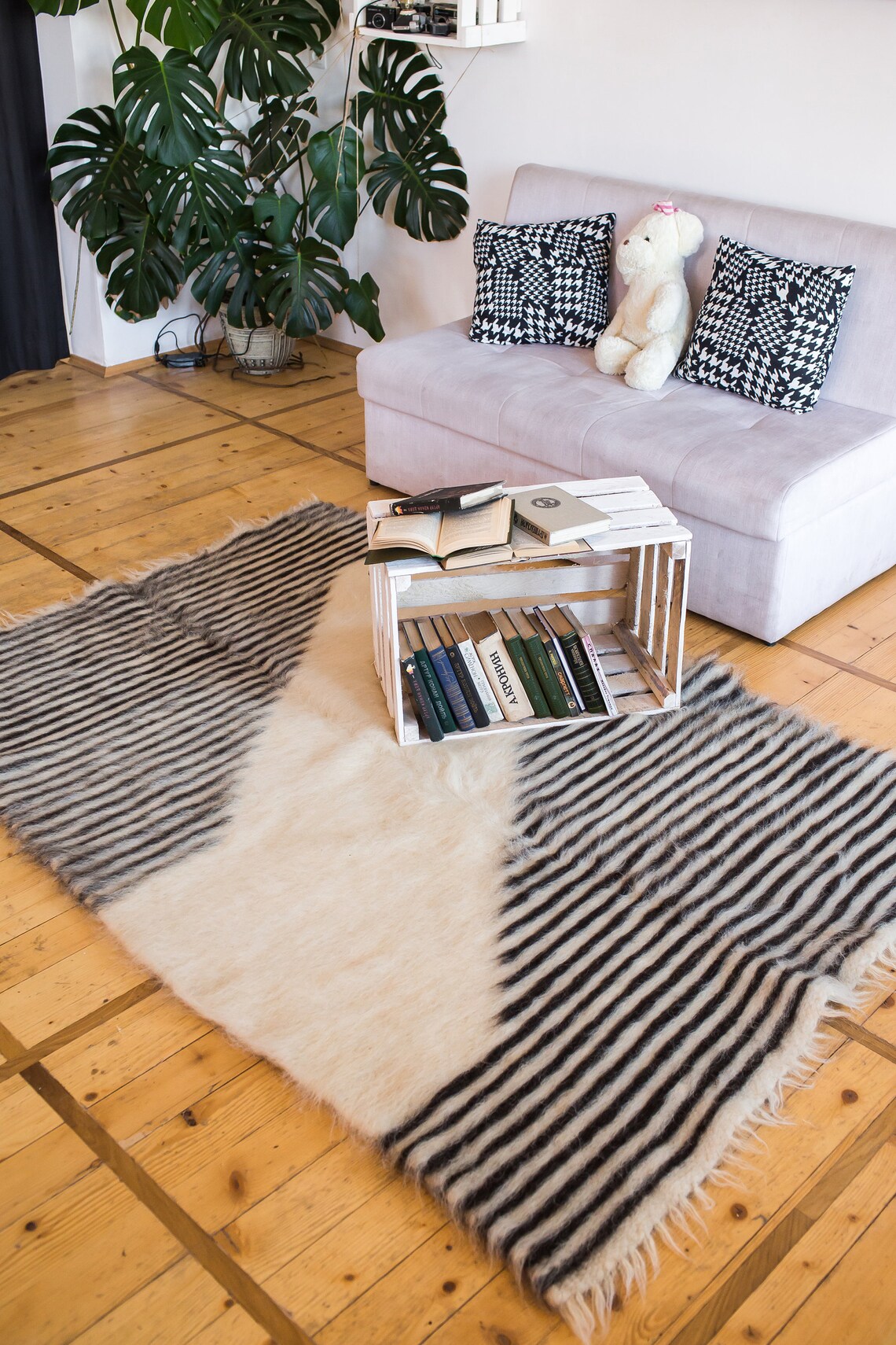 Soft Rug Area Rug Rugs Wool Area Rug Soft Wool Living Room | Etsy