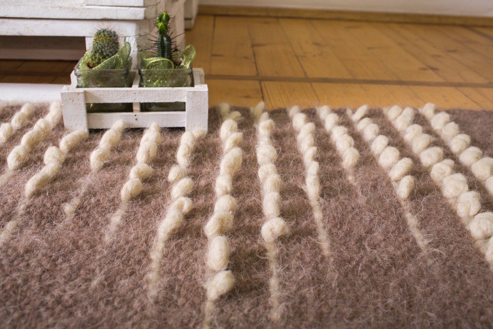 Wool Rug Bedroom Rug Woven Rug Organic Wool Area Rug Hand - Etsy
