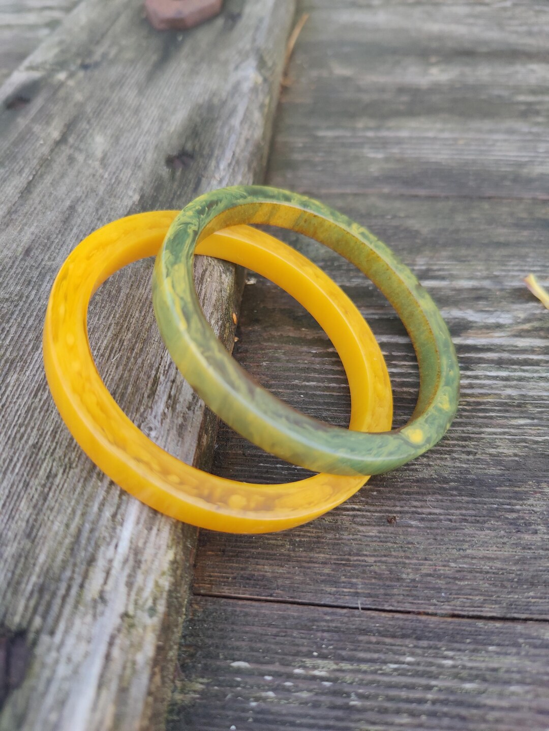 Vintage Marbelled Bakelite Bracelet, Galalith, Tested, Art Deco - Etsy