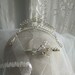 Elegant German Myrtle Crown, Vintage Silver Wedding Tiara, Silver ...