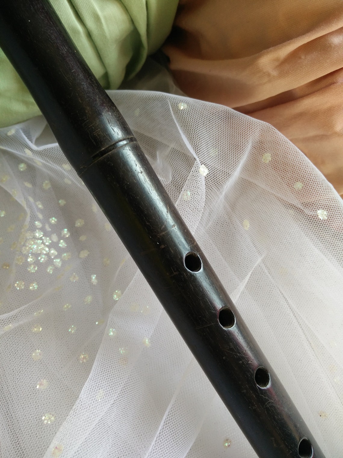 Antique Little Transverse Flute Picolo Flute From a Marching | Etsy