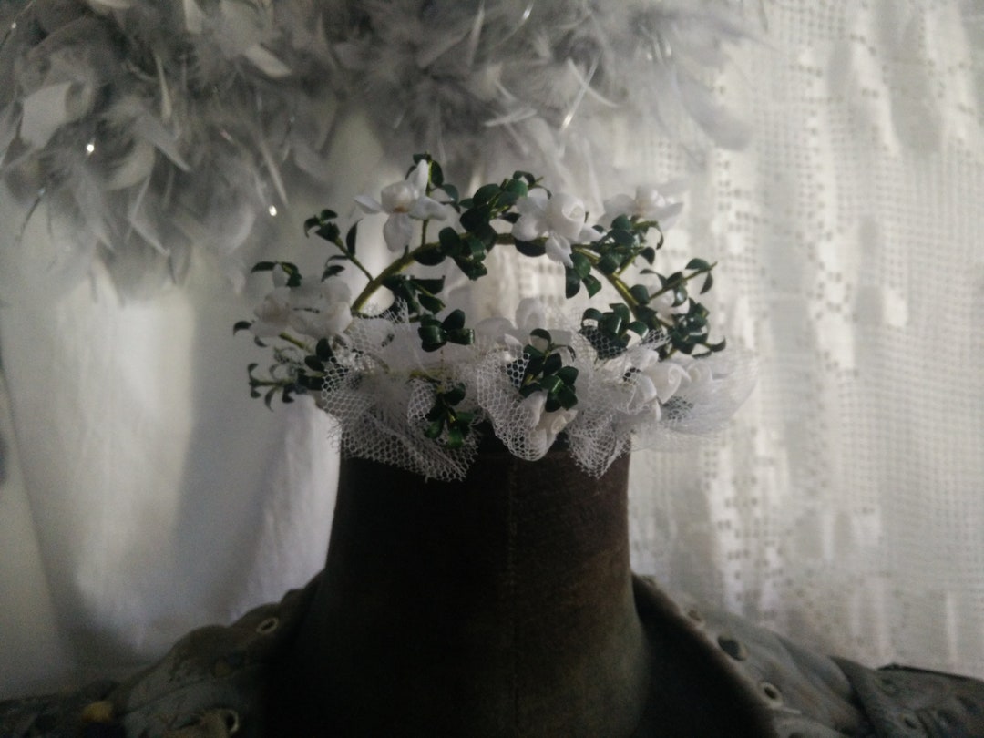 German Myrtle Wedding Crown, Vintage Myrtle Crown, Bride, Bridal ...