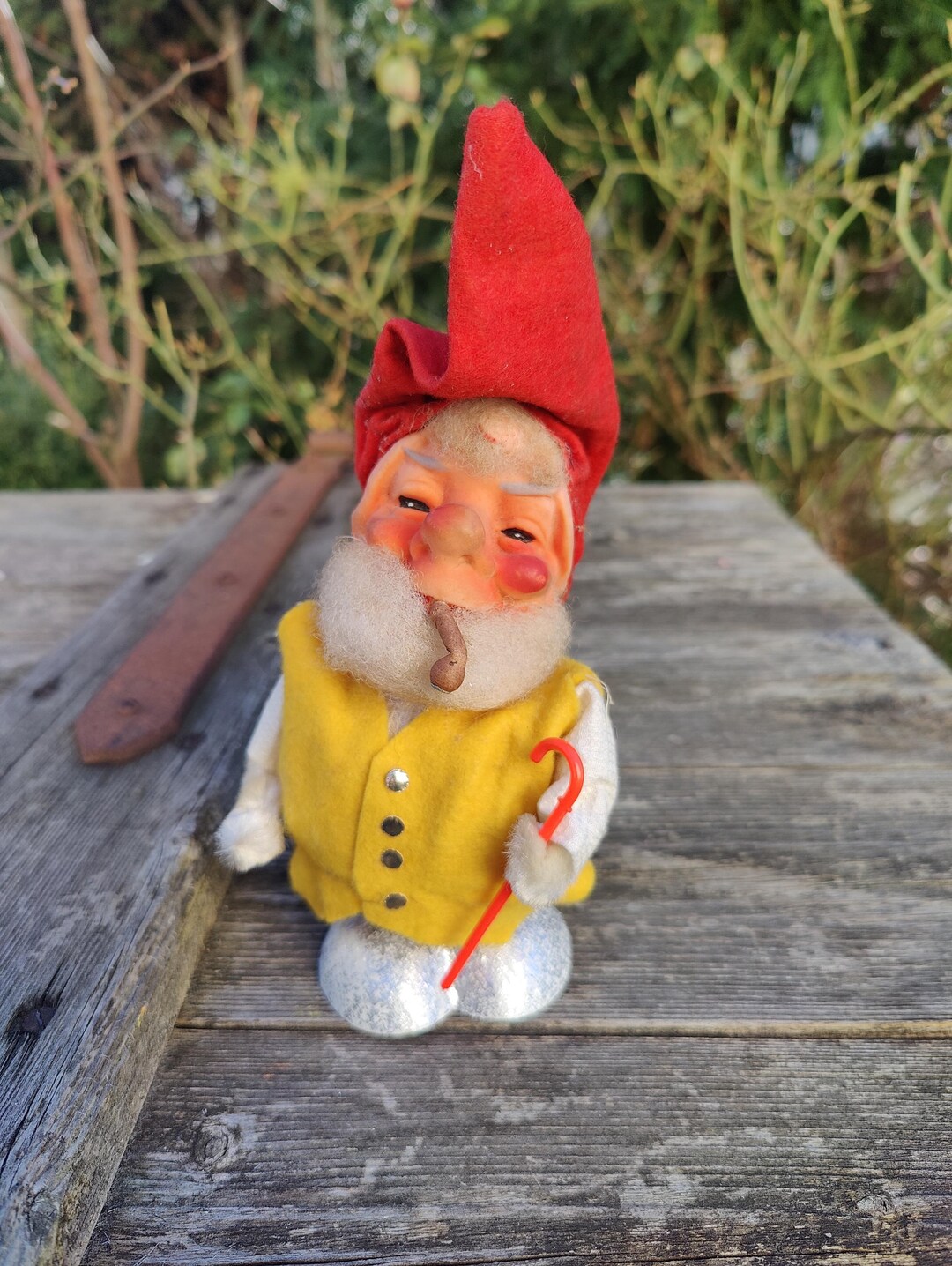 Dwarf Candy Container, West German Bobble Head, Mid Century, 40s Dwarf ...