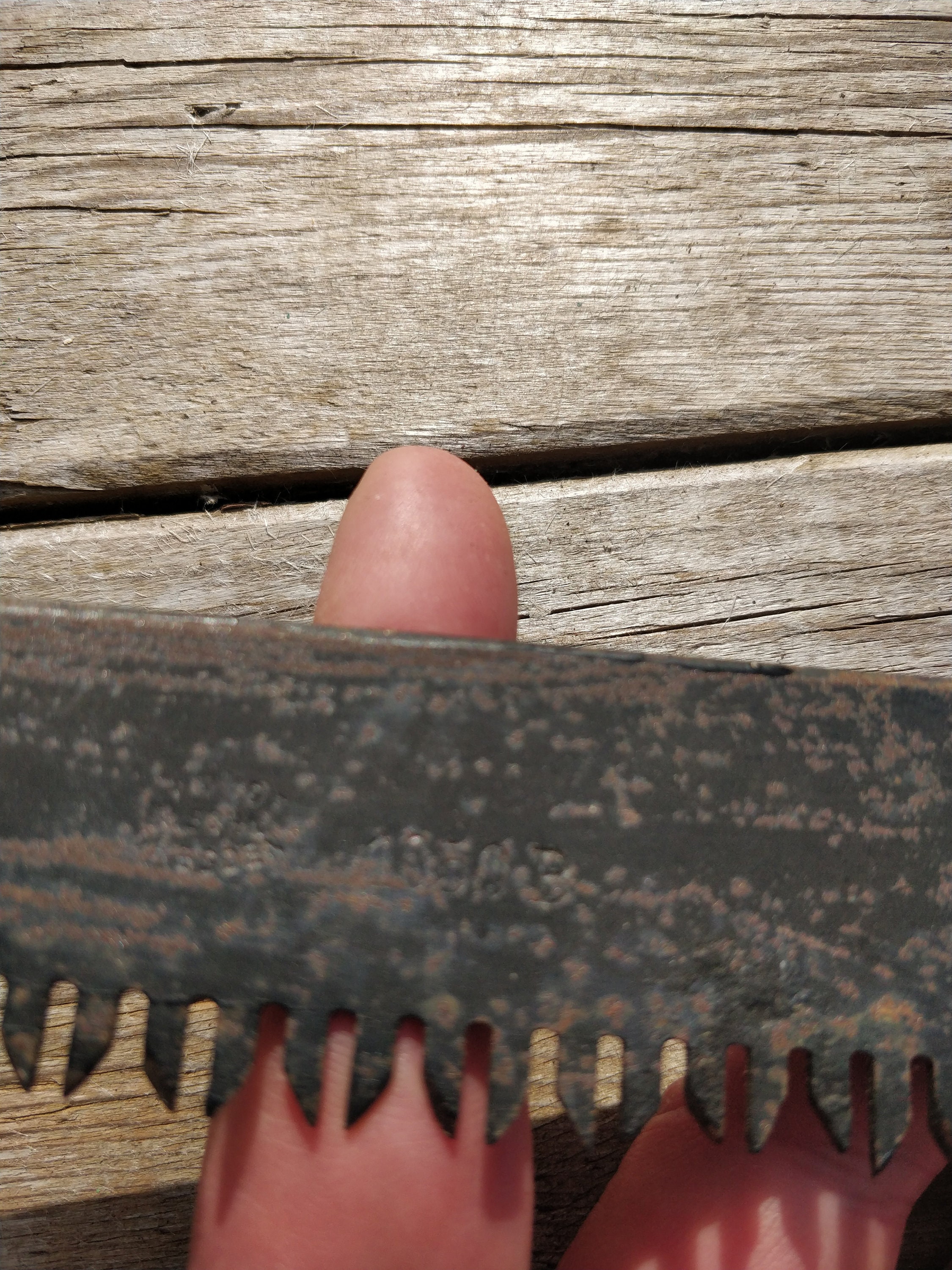 Antique Hacksaw Old Iron Saw With Patina Brokante Decor | Etsy