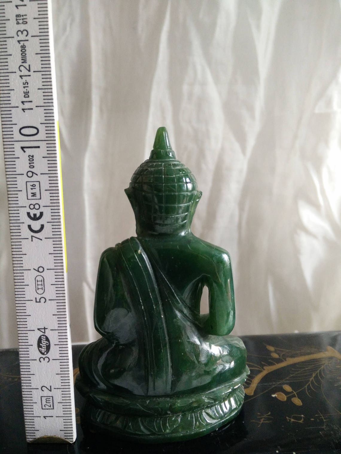 Nephrite Jade Thai Buddha Buddha Aus Thailand Emeraldbuddha - Etsy