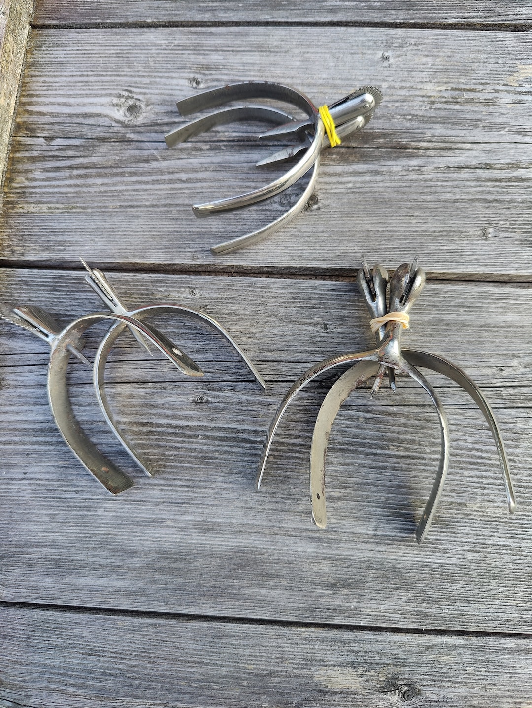 Old, Used Spurs, Riding Deco, Horse Decoration, Riding Boot Mounted ...