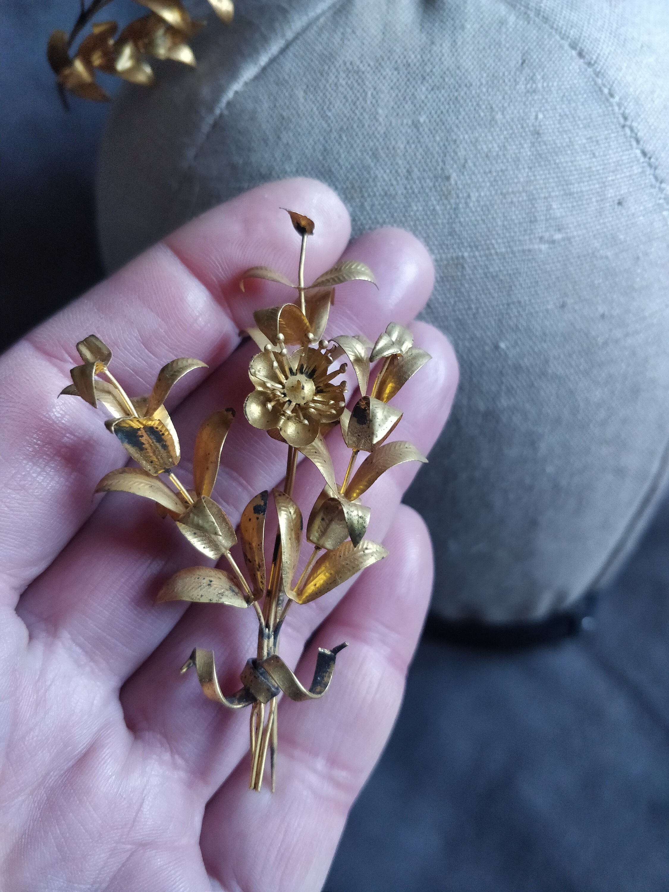 Victorian 800 silver german myrtle Tiara myrtle crown real | Etsy