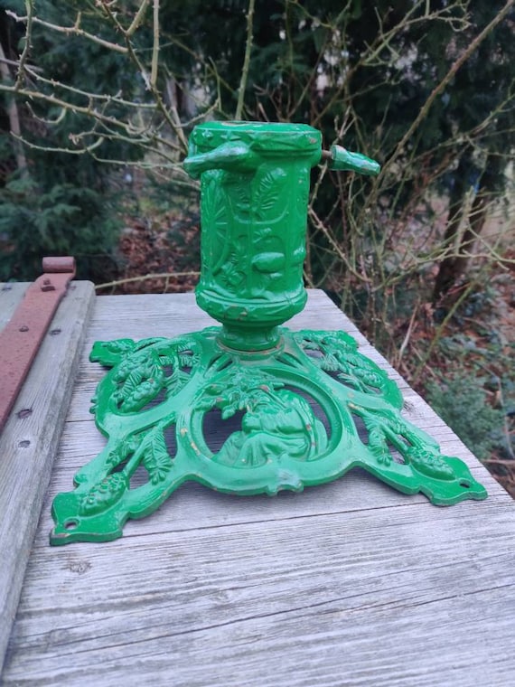 Antique German Christmas Tree Stands Sold At Auction: Antique Eckhardt