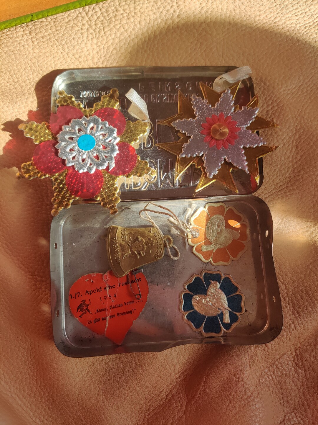 Old German Carnival Medals Carnival Orders Made of Cardboard - Etsy