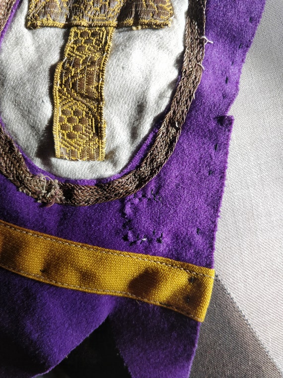 Antique Theater collar, Opera costume, clerical accas… - Gem