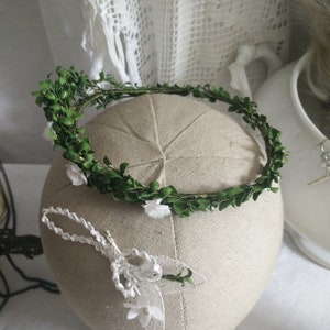 German Myrtle Wedding Crown, Vintage Myrtle Diadem, Bride, Bridal ...