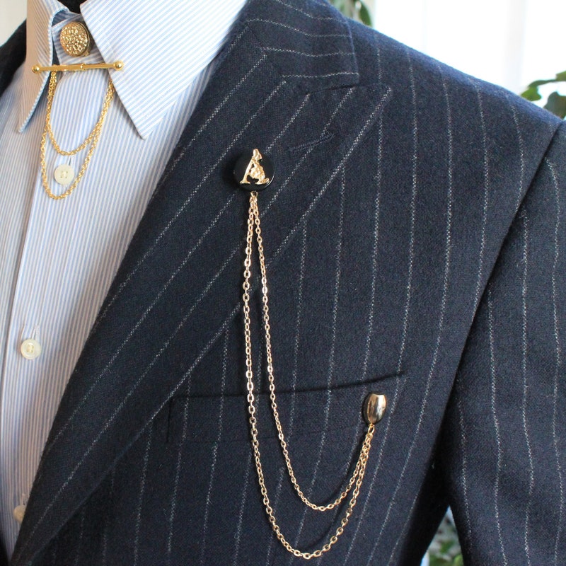 Lapel Pin Chain - Etsy
