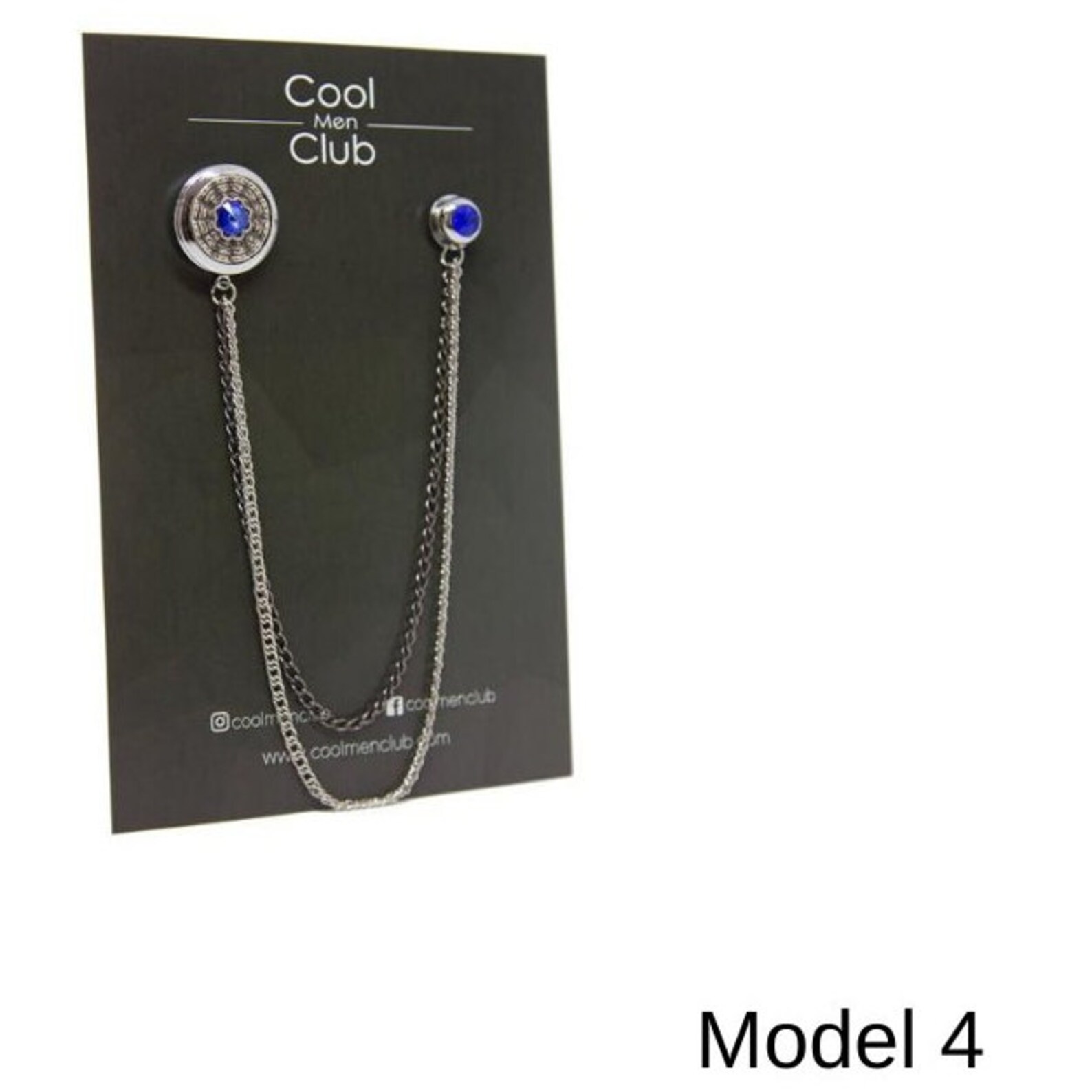 6 Models-handmade Jacket Chain Brooch / Lapel Pin Men's - Etsy