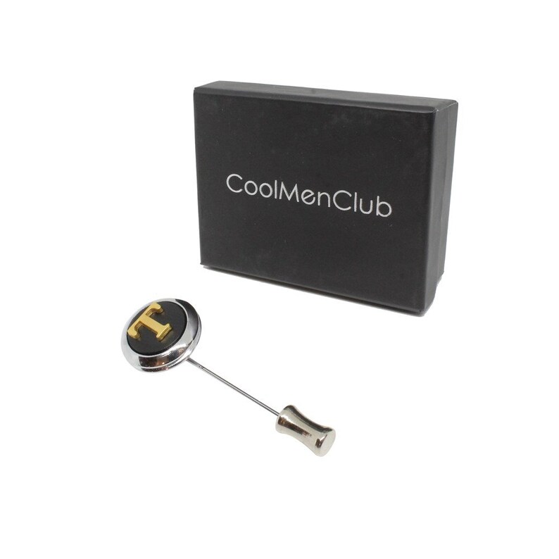 Personalized Lapel Pin Customized Jacket Brooch Letter | Etsy