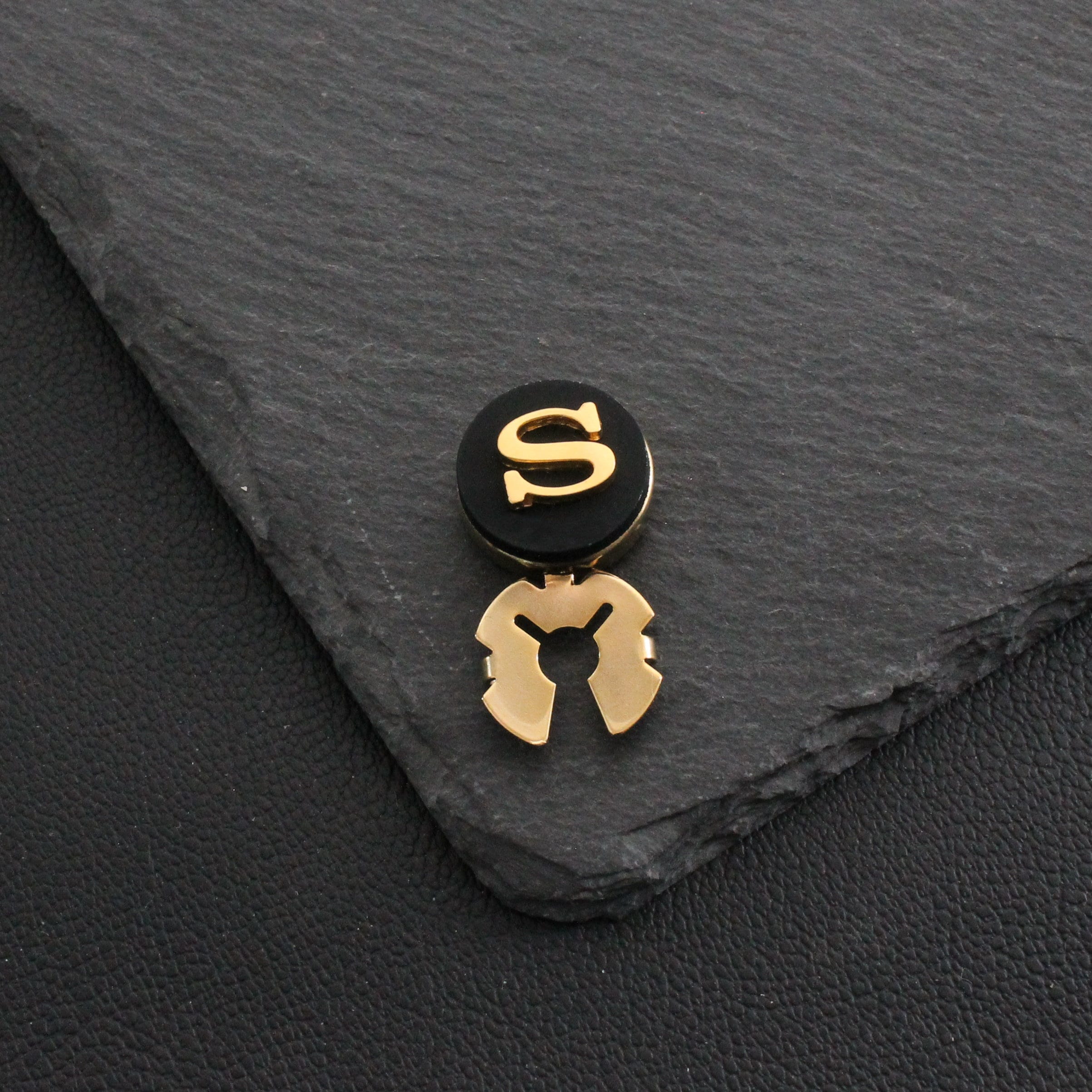 Customized Gold Colour Button Cover Shirt Collar Clip - Etsy