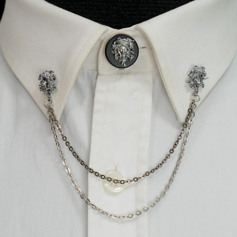 Medusa Collar Chain - Etsy UK