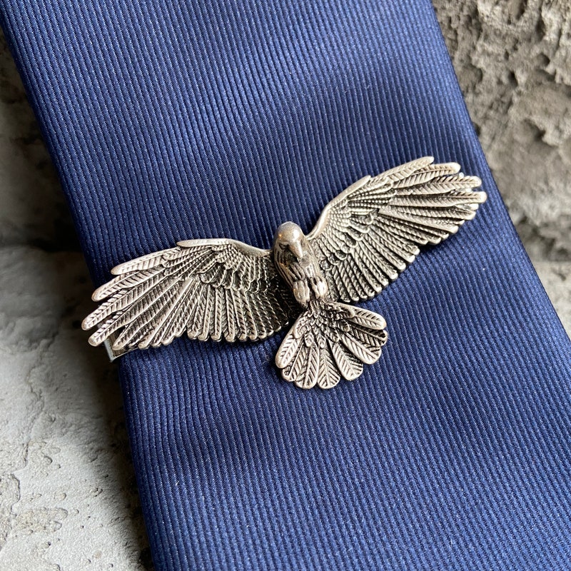 Tie Bar Eagle - Etsy UK