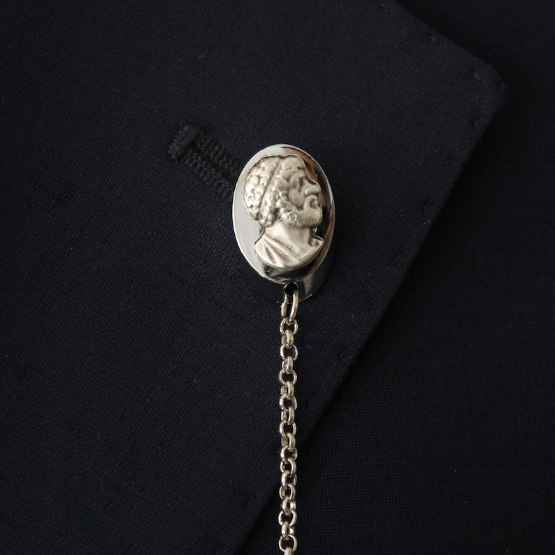 Lapel Chain Handmade Unique Design Lapel Chain Pin Gift for | Etsy