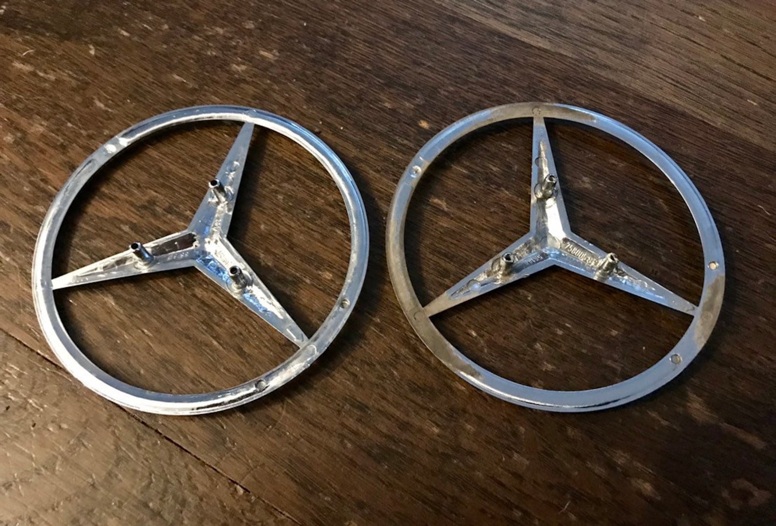 Vintage Mercedes-benz Trunk Emblems 1990's and 2000s W201 190e W124 ...