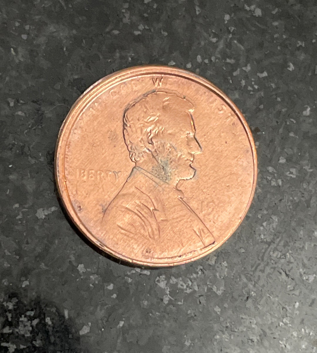 No Date Stamp Errors 19?? USA Error Coin Lincoln Penny Not Legible, off ...