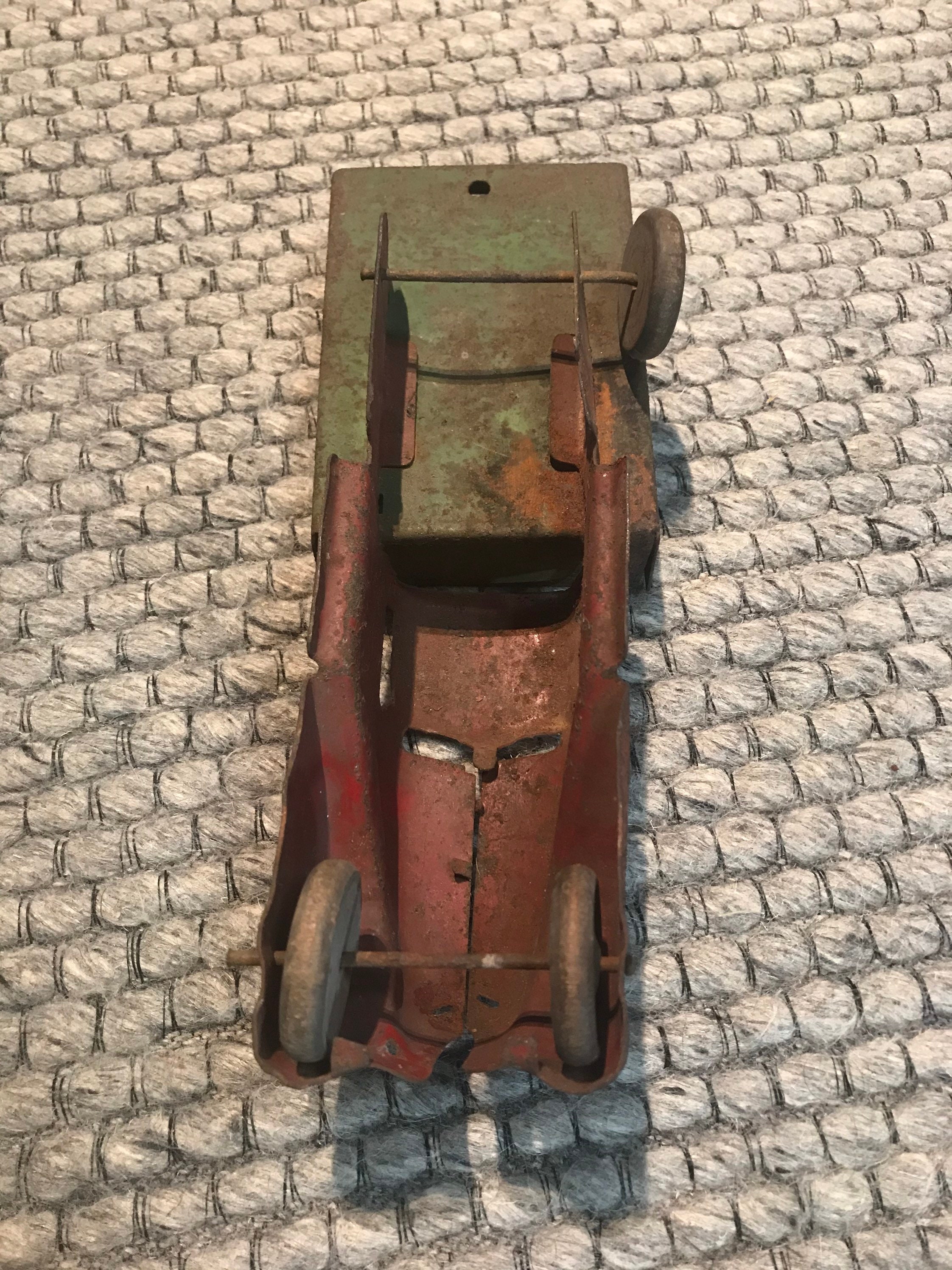Vintage 1930s Buddy L Stake Bed Truck, Metal Toy, Restoration Project ...