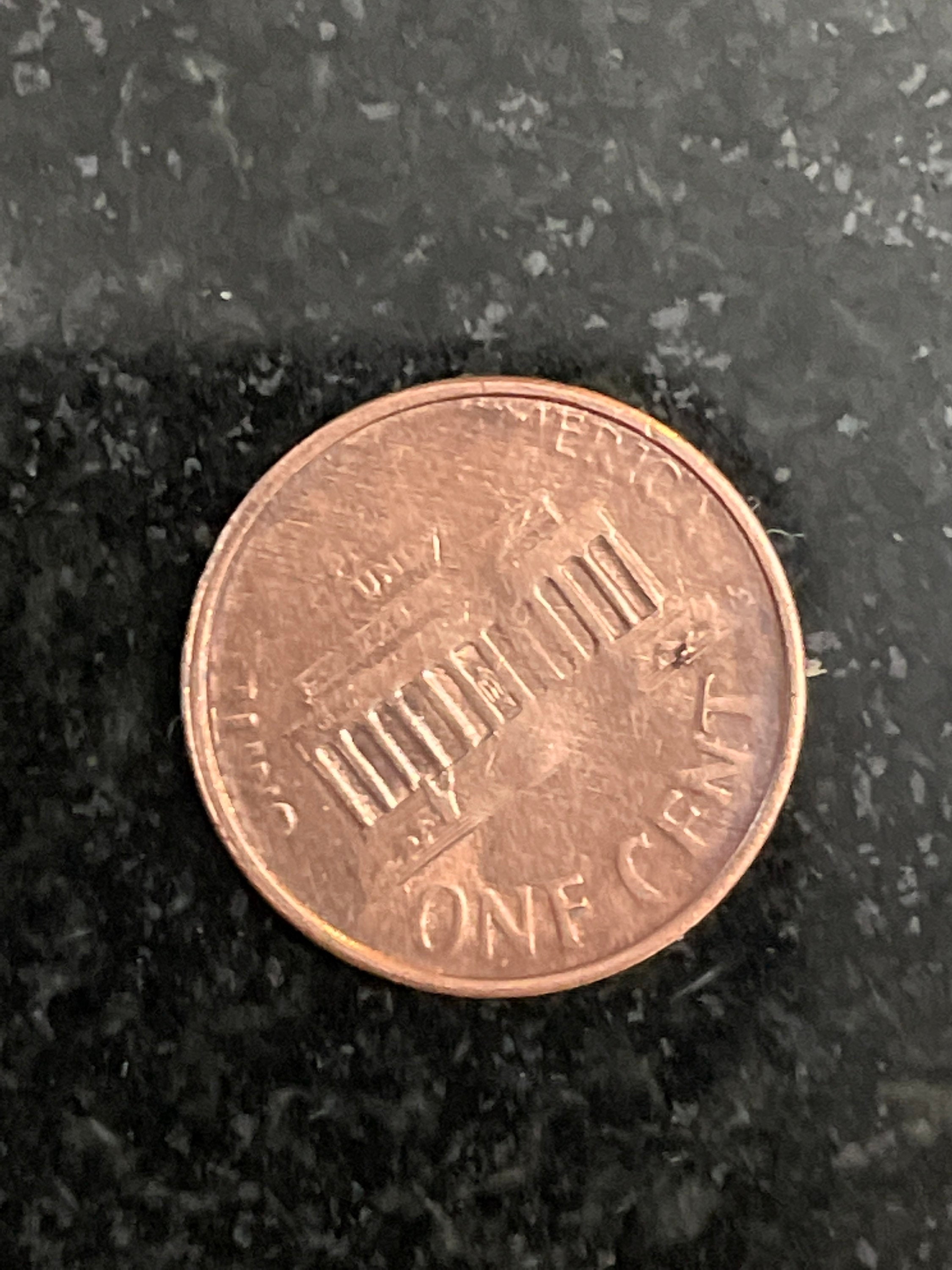 No Date Stamp Errors 19?? USA Error Coin Lincoln Penny Not Legible, off ...