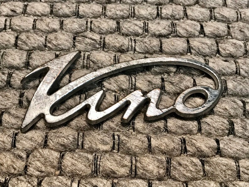Vintage 1970s Vino (wine) Cursive Font Silvery Alloy Small Sign - Etsy