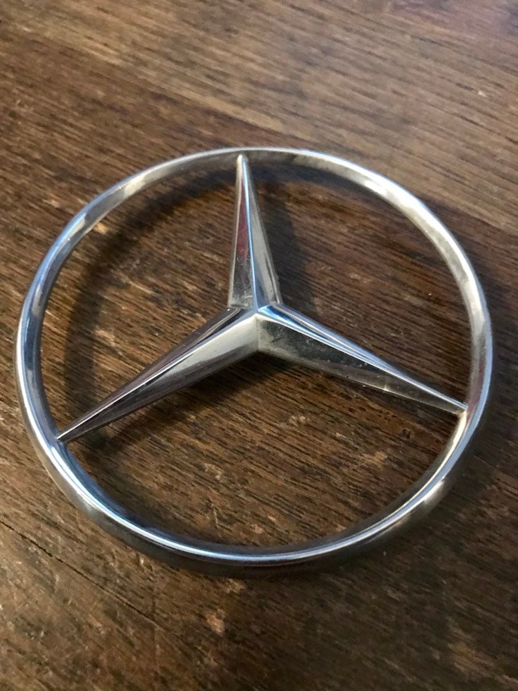 Vintage Mercedes-benz Trunk Emblems 1990's and 2000s W201 190e W124 ...
