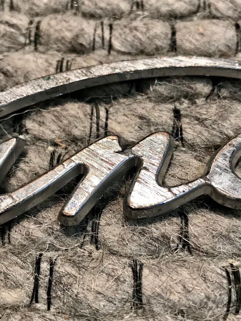 Vintage 1970s Vino (wine) Cursive Font Silvery Alloy Small Sign - Etsy