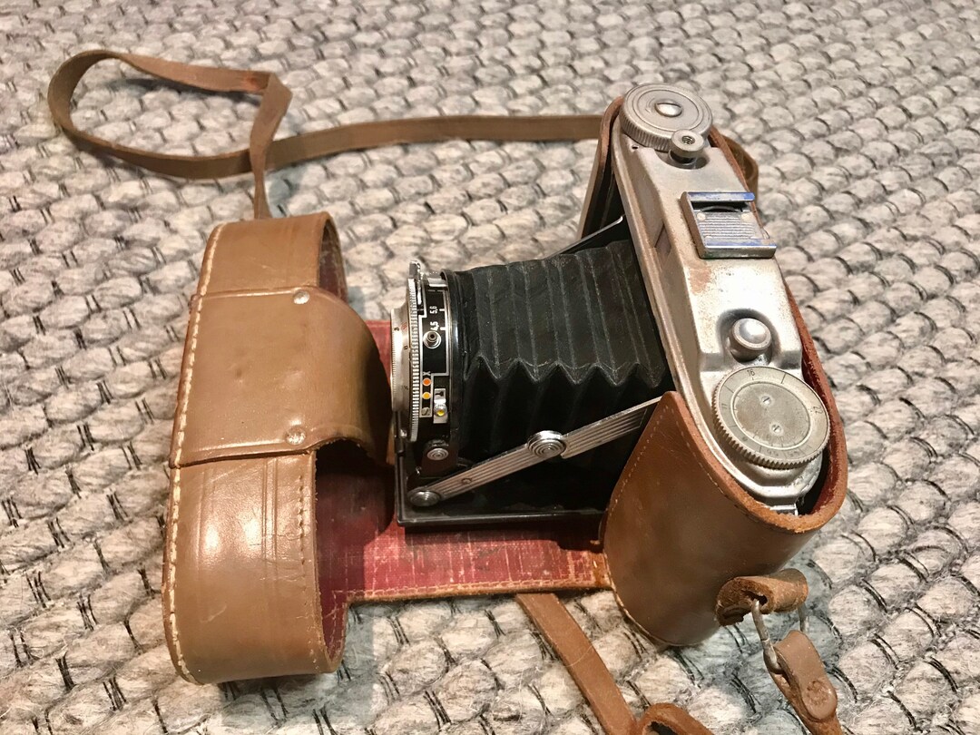 Vintage 1940s Ansco by Agfa Munich Germany, Accordion Camera With ...