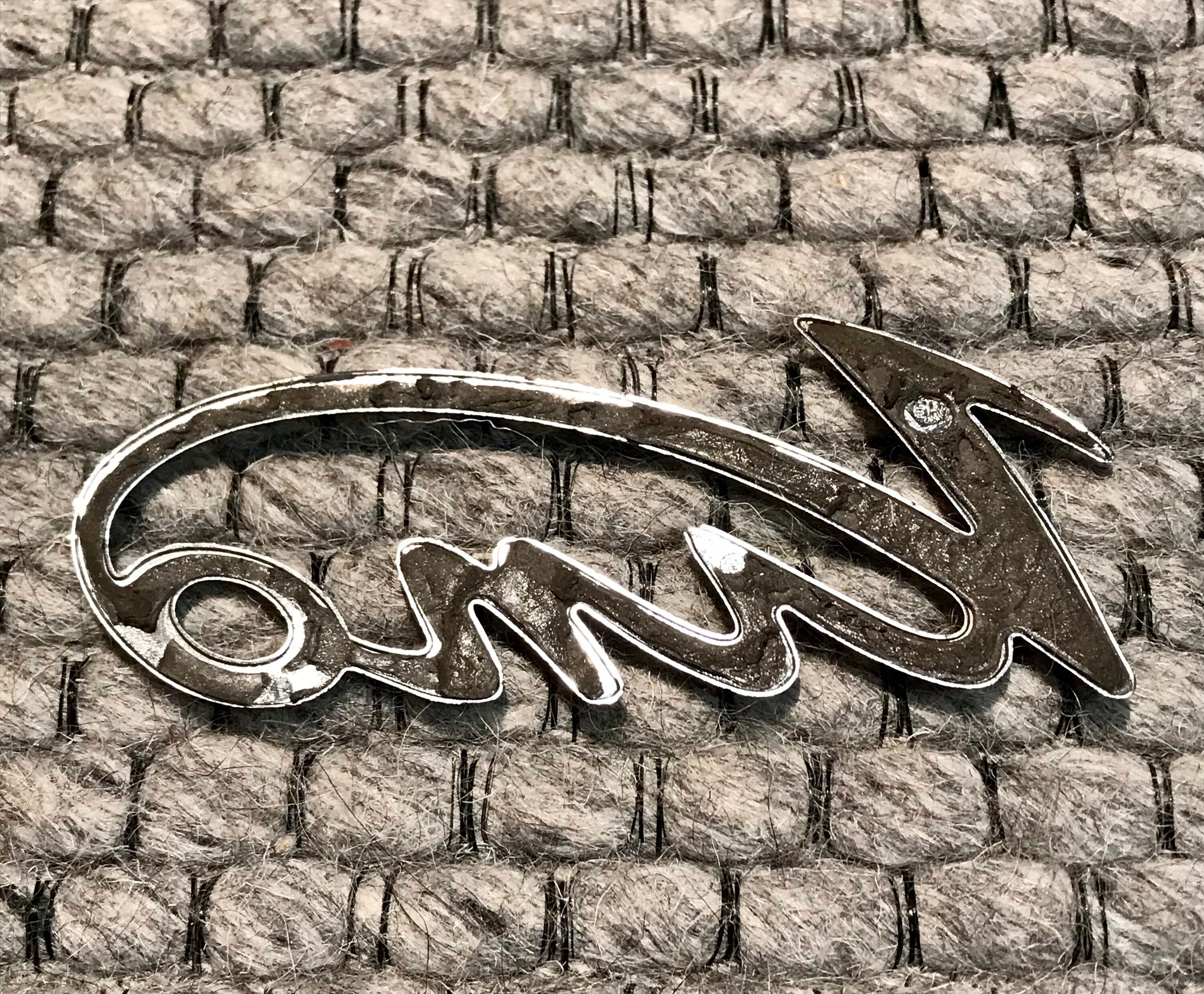 Vintage 1970s Vino (wine) Cursive Font Silvery Alloy Small Sign - Etsy