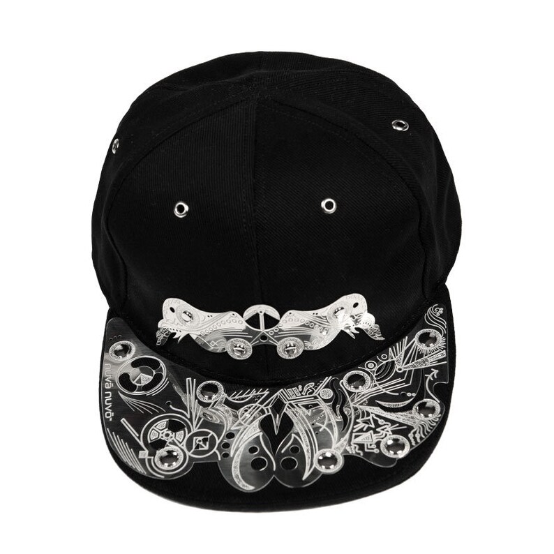 Robotic Weapon 1.1, Black Adjustable Cap, Headwear, Futuristic Sci-fi ...