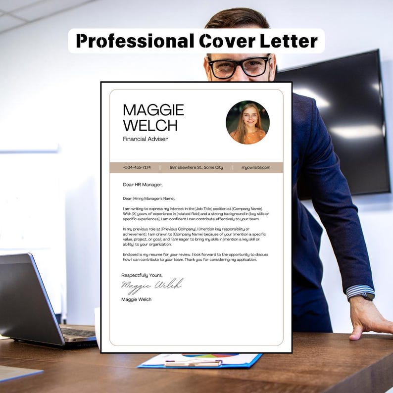 Professional Cover Letter for [job Title] Position | Experienced ...