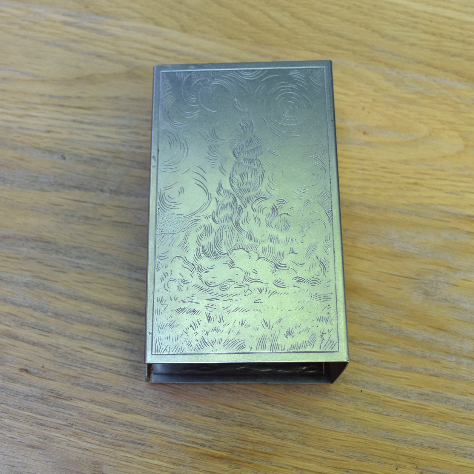 Metal Match Box Cover large Box - Etsy