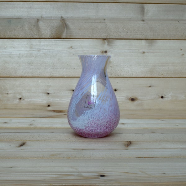 Caithness Glass Vase - Etsy UK