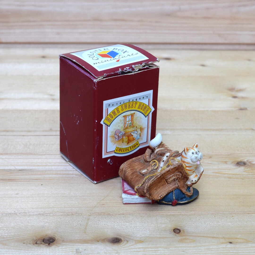 Peter Fagan Cat Collectable, First Former, Back to School Cat - Etsy