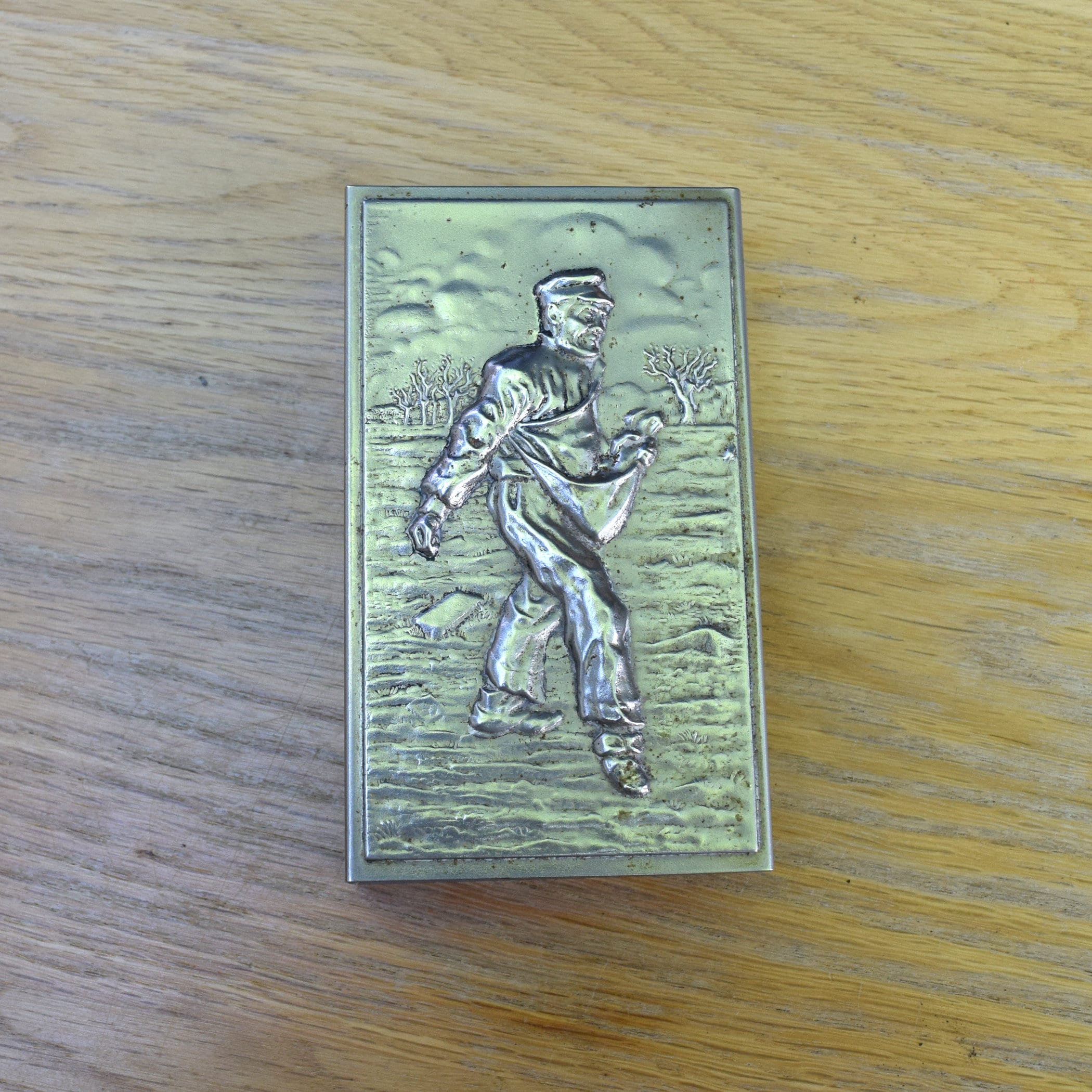 Metal Match Box Cover large Box - Etsy